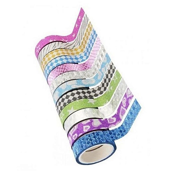 Buy Fancy Adhesive Decorative Tapes (Pack Of 30 Tapes) online in ...