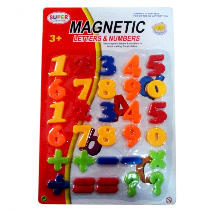 Buy NUMBER MAGNETS LARGE online in Pakistan | Buyon.pk