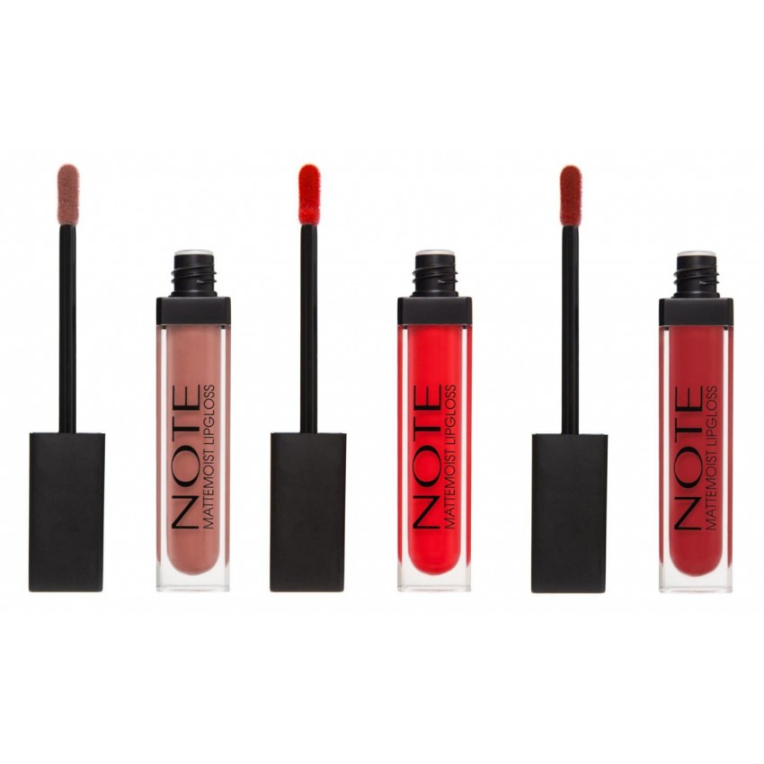 Buy NOTE Mattemoist Lipgloss for Girls - Pack of 3 Different Shades ...